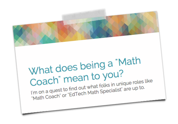 What is a “Math Coach”? | MathyCathy's Blog – Mrs. Cathy Yenca