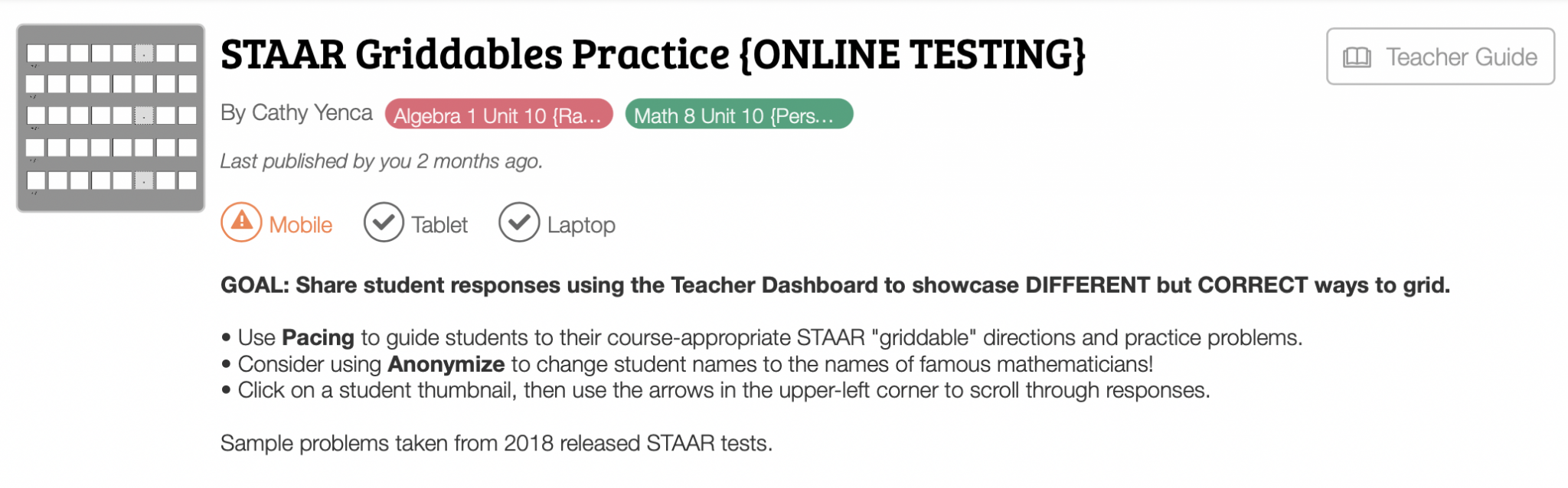 STAAR + Desmos = Spring 2022! | MathyCathy's Blog – Mrs. Cathy Yenca